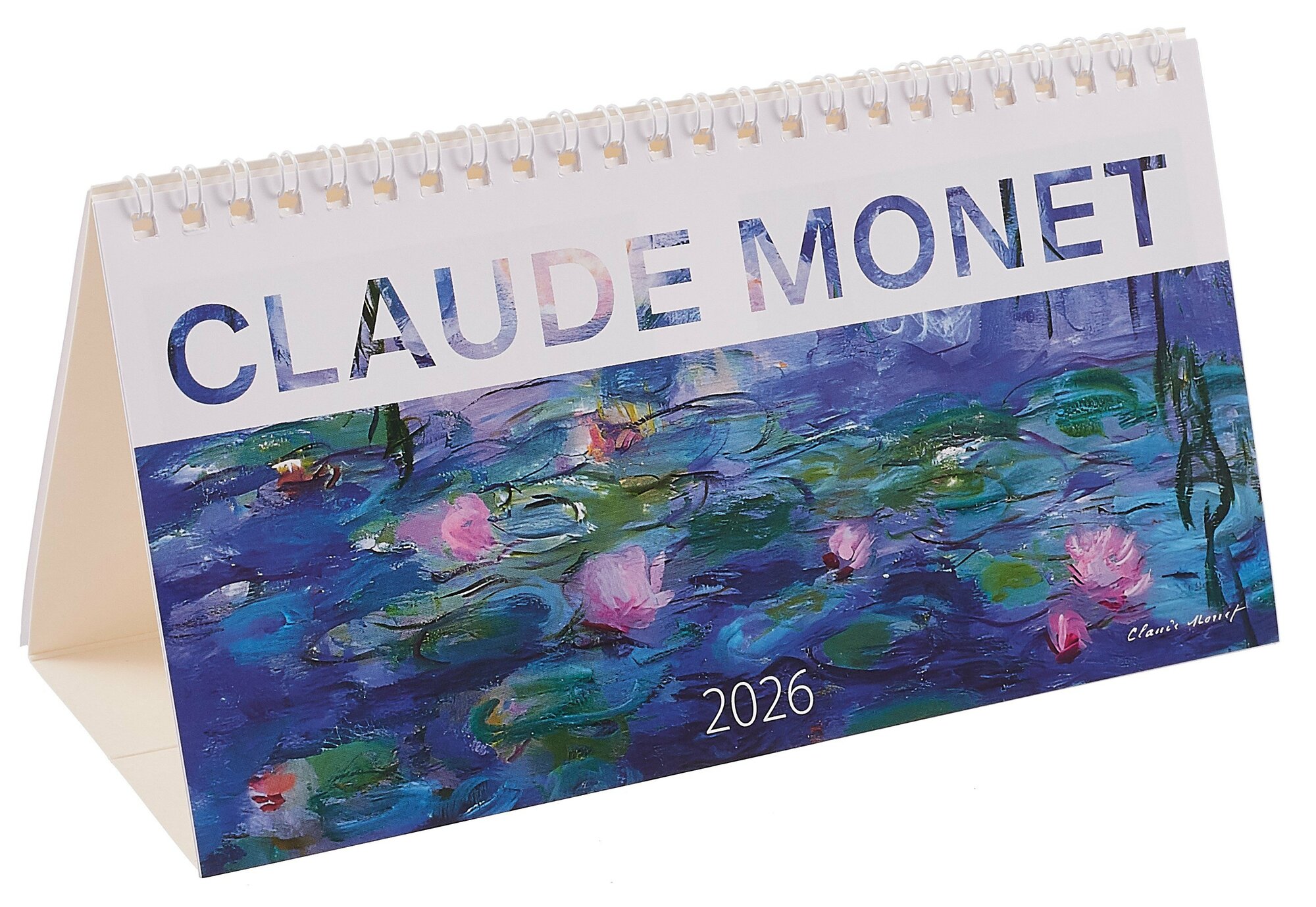 Календарь 2026г 210*120 "Клод Моне" настольный, домик