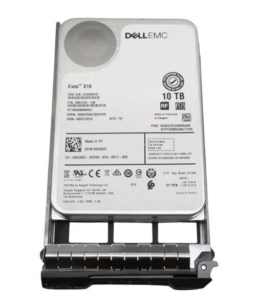 Жесткий диск Dell ST10000NM005G 10TB SATAIII 3,5" HDD