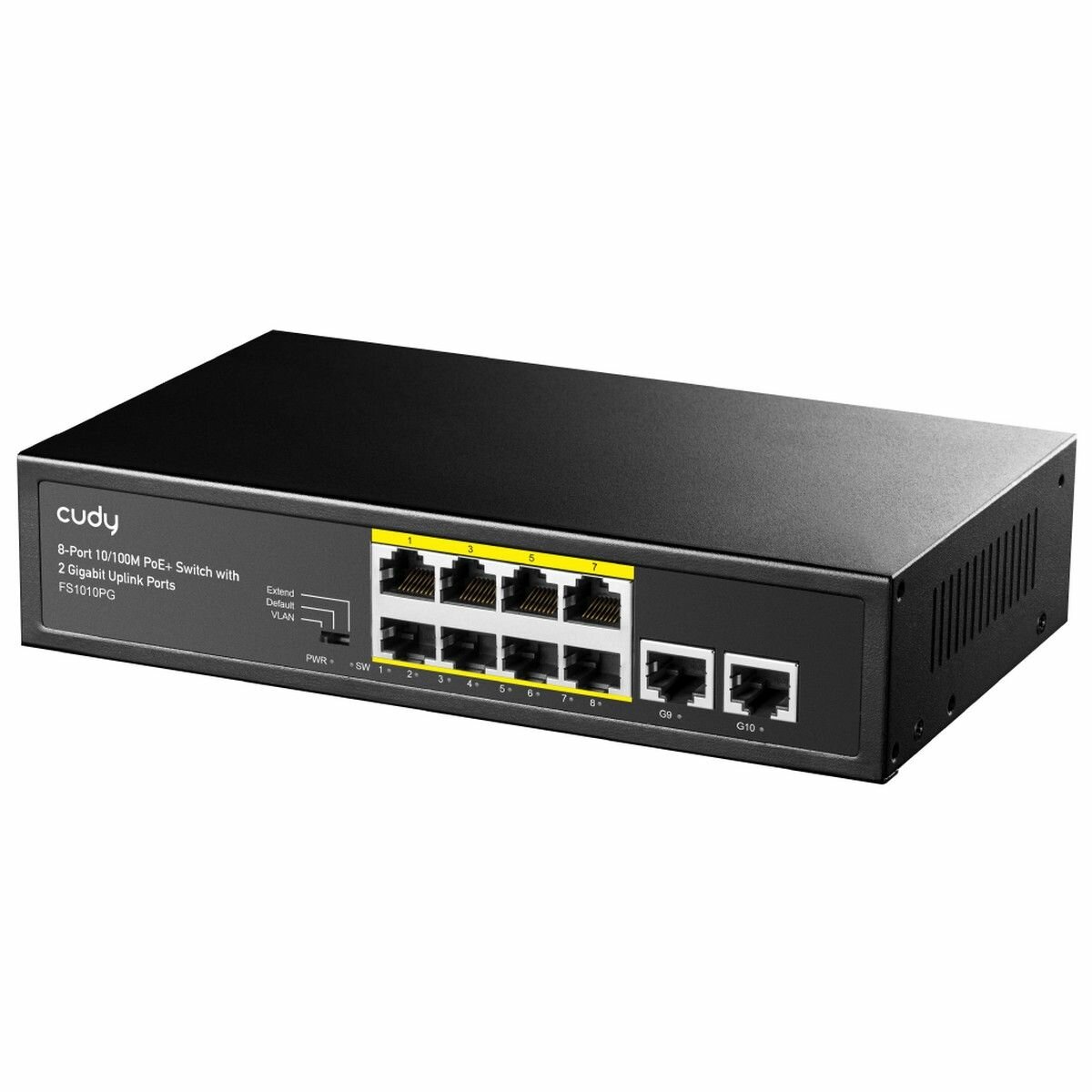 Коммутатор CUDY FS1010PG, 5.6 Гбит/с, неуправляемый (FS1010PG)