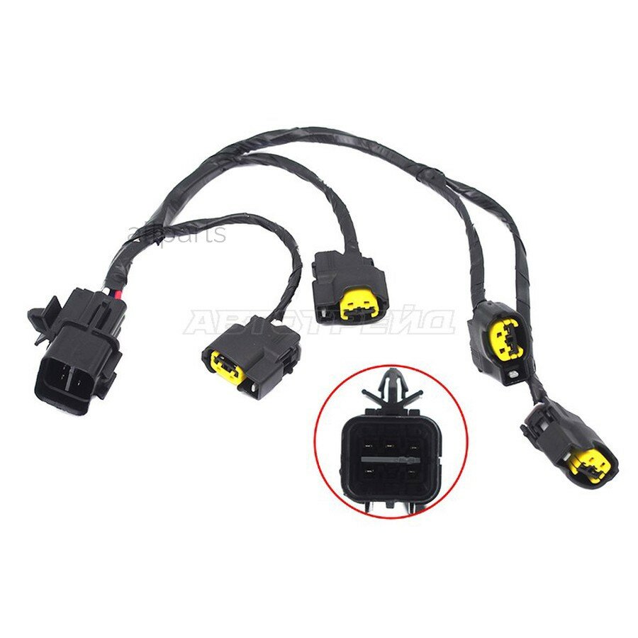 SAT ST-27350-2B000 Комплект проводов катушек зажигания HUYNDAI SOLARIS/KIA RIO/KIA CEED 1,4/1,6