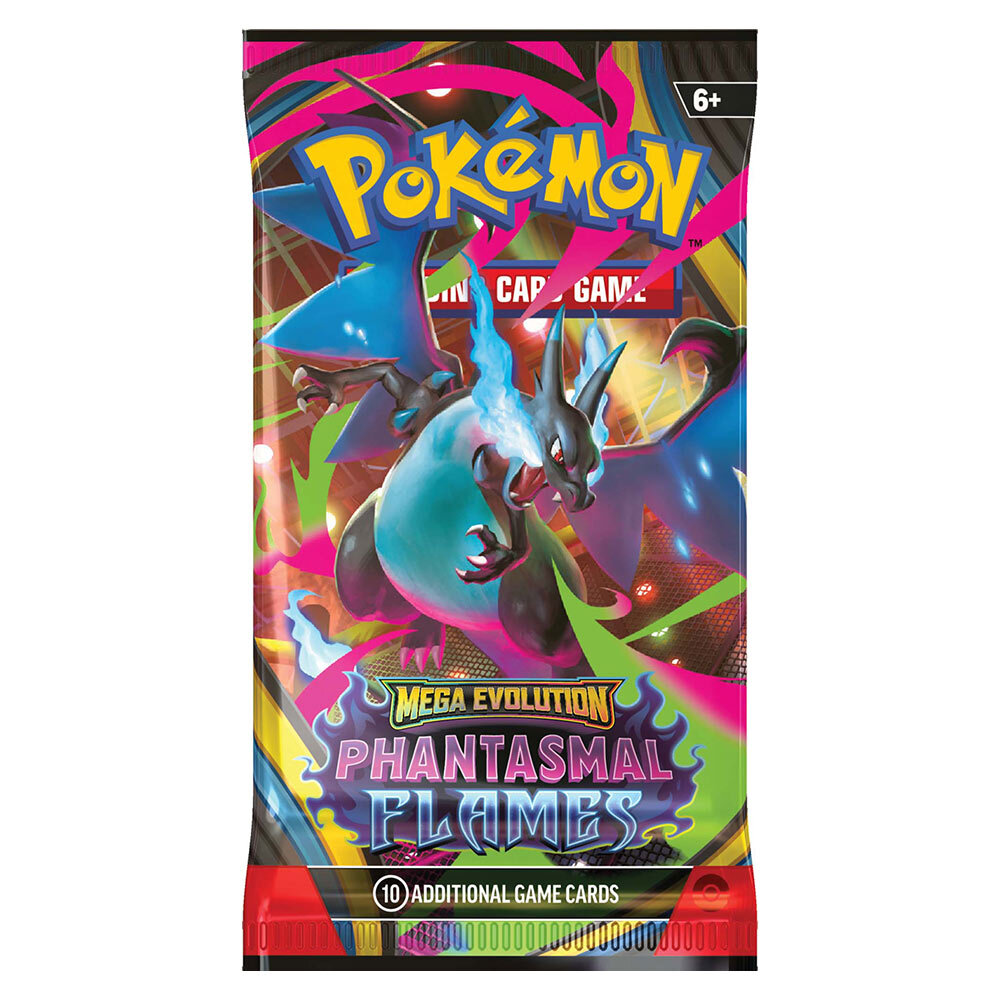 Pokemon: Бустер карточек Phantasmal Flames (Mega Evolution)