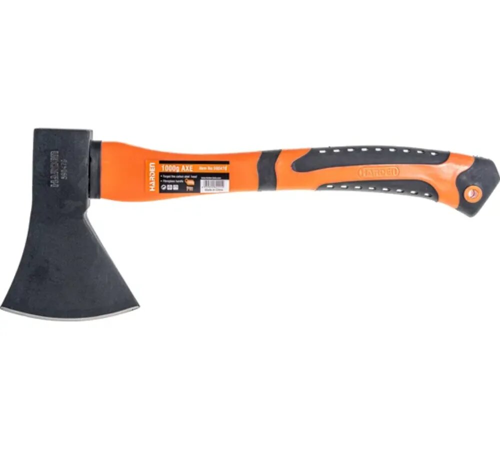 Топор HARDEN универсальный с фибергласовой ручкой. 1 кг, 590470