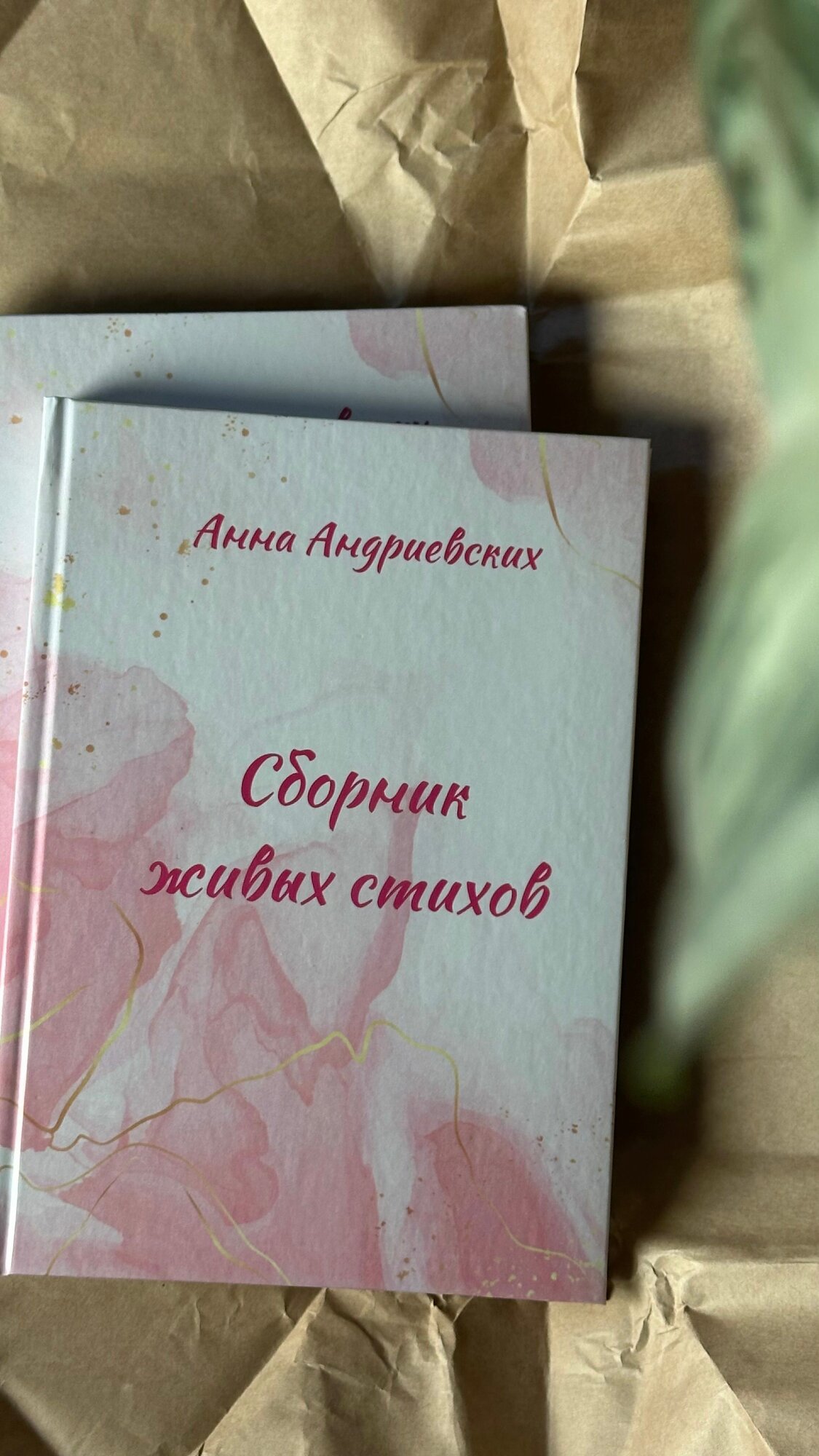 Сборник стихов. Анна Андриевских "Сборник живых стихов", 135 стр. , формат 84х60мм