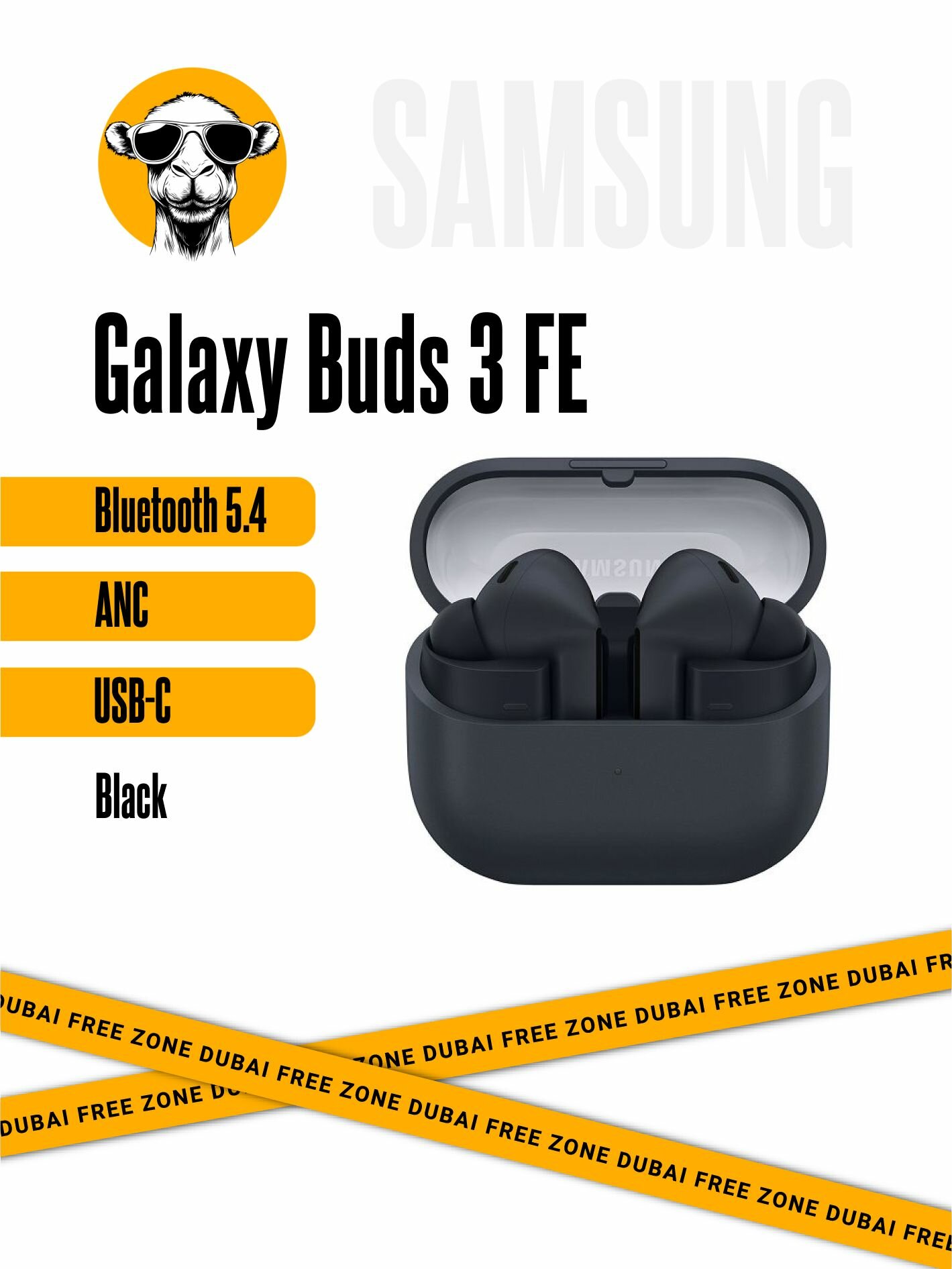 Беспроводные наушники Galaxy Buds 3 FE Black