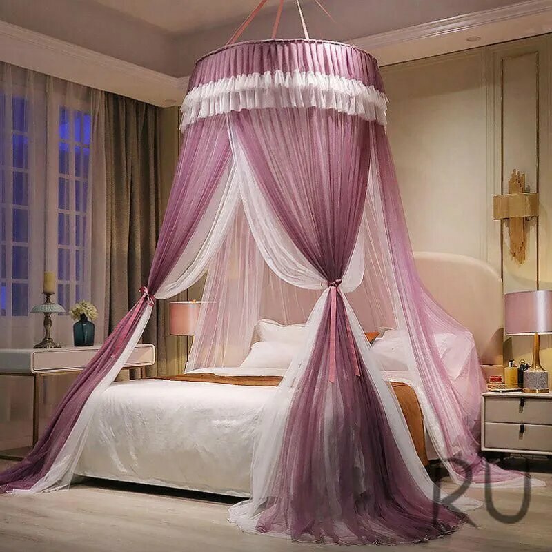 Балдахин фиолетовый