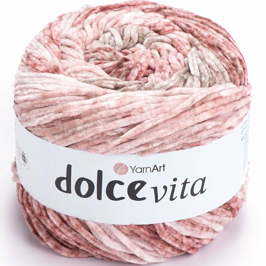 Пряжа Yarnart DOLCE VITA 3409 меланж (3 мотка)