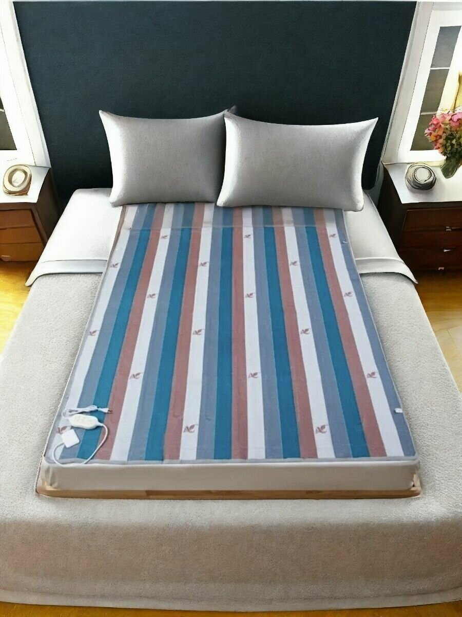 Электрическая простынь одеяло с подогревом для дома и дачи 150х70