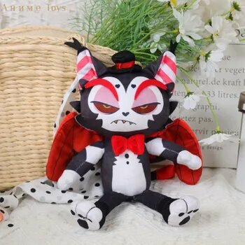 Мягкая игрушка Отель Хазбин / Hazbin Hotel - Husk / Хаск 30cm 130g K99