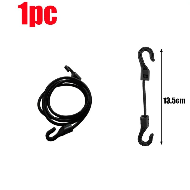 Эластичный банджи-шнур с крючками 13.5cm-1pc
