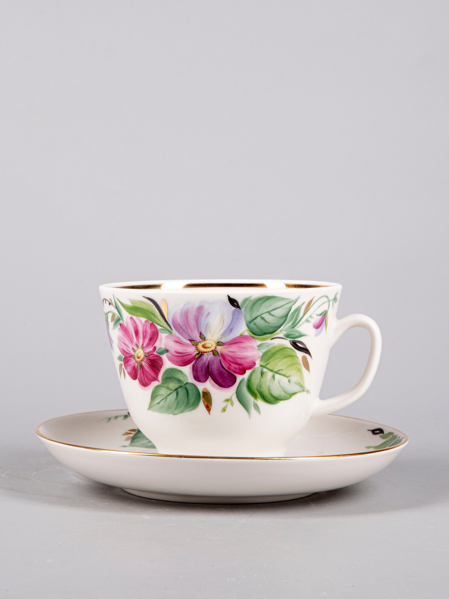 Чайная пара "Надежда", форма подарочная, Императорский фарфоровый завод, 375мл