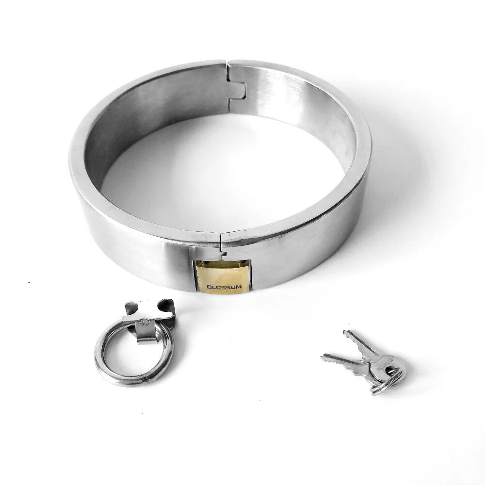 Секс-ошейник из нержавеющей стали, female 13cm