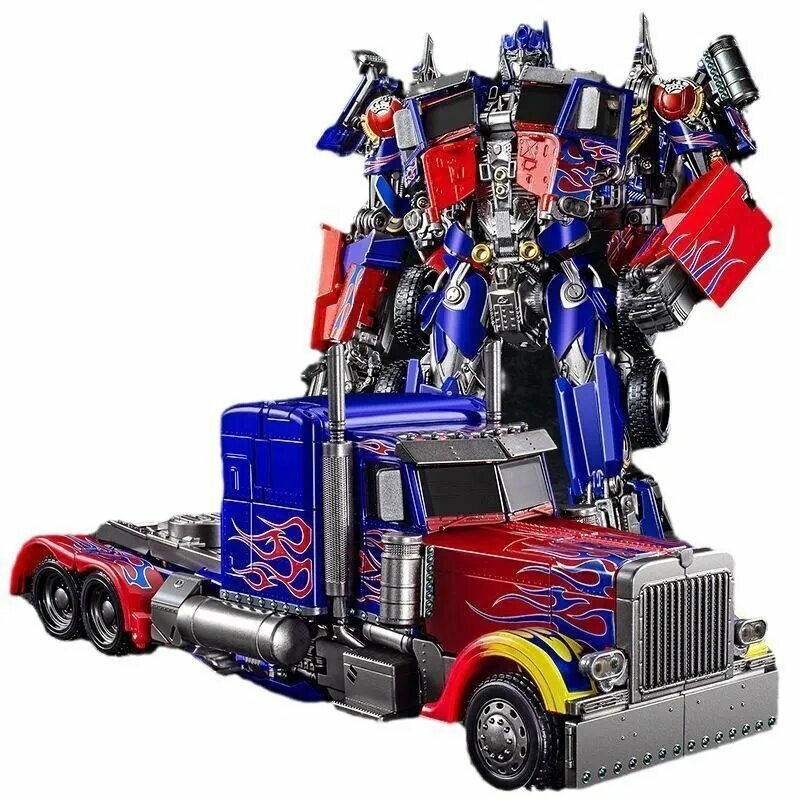 Трансформер XP-14 Optimus Prime / Оптимус Прайм - Увеличенная версия :30cm, с металлическими деталями, Деформация два в одном, Роботы, Подарок мальчику, подарок коллекционеру