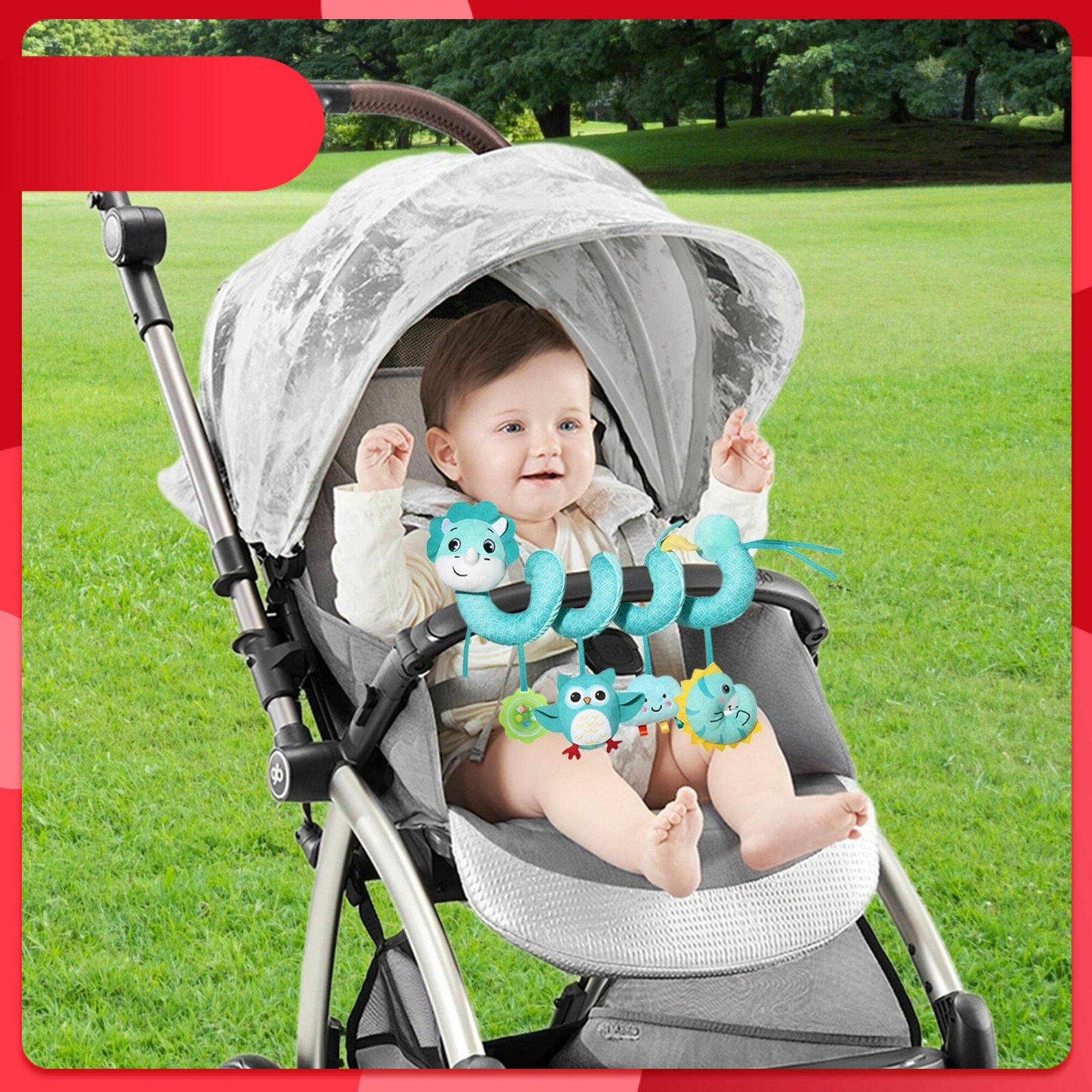 Эксклюзивный комфортер для автокресла, детские игрушки