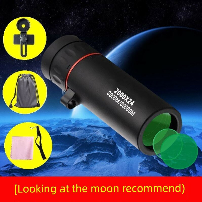 Мини-новый мини-телескоп ультра-дальностороннего действия уменьшенной микроформы для просмотра луны, наблюдения за