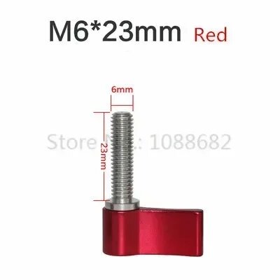Красный стопорный винт M6*23mm для камеры