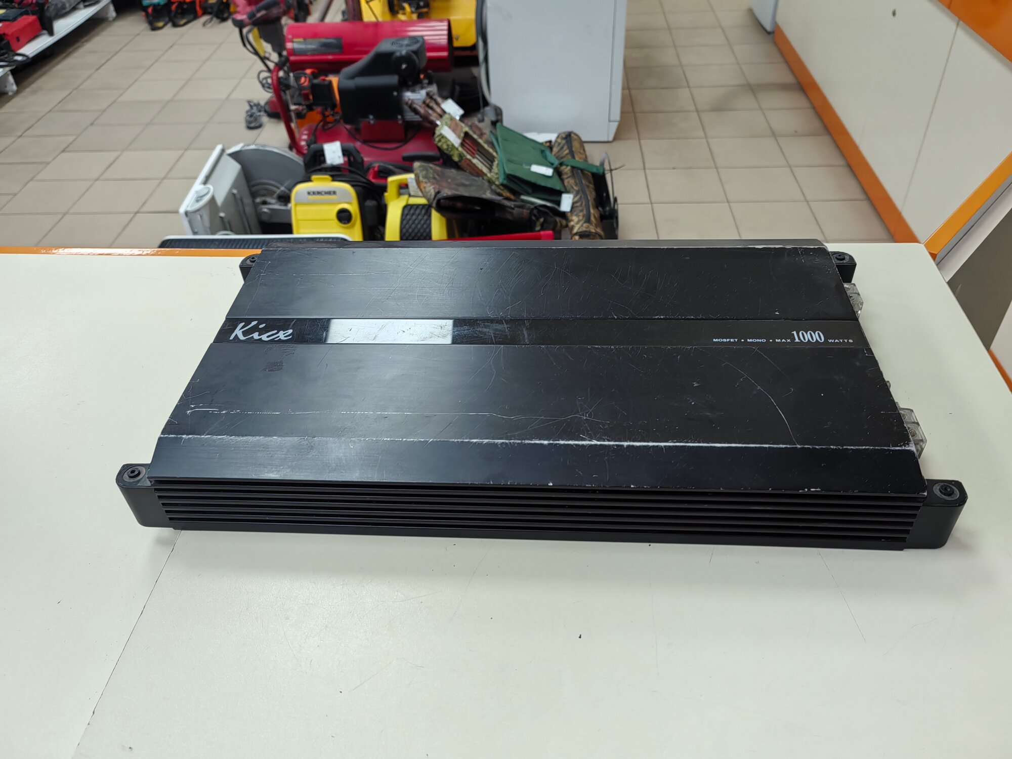 Усилитель 1-канальный (600 Вт, класс AB, 1 шт) KICX AR 1.350 Б/У уценка