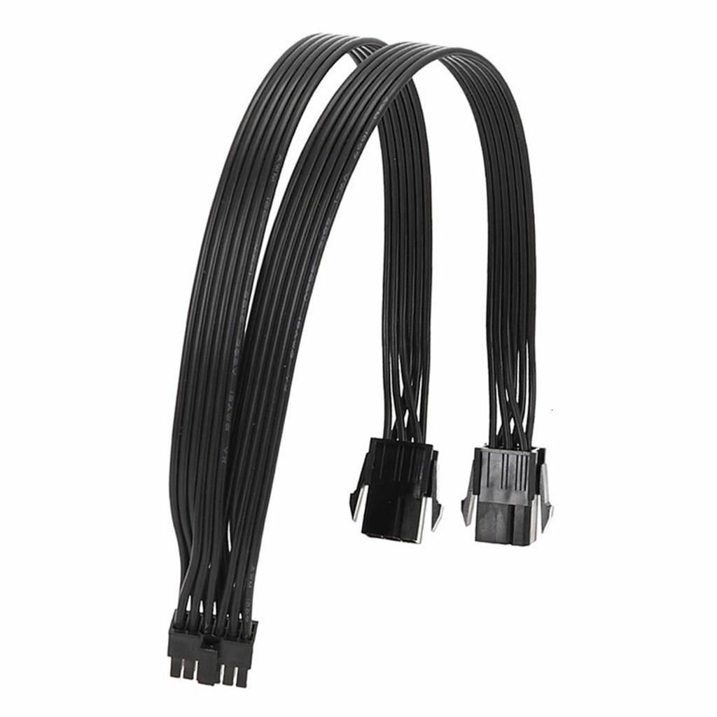 6Pin 2 Female на 12PIN для видеокарты RTX 30 серии