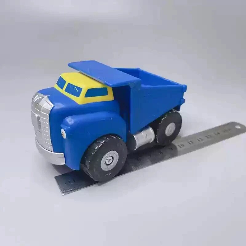 Фигурки Jack and Max Мультяшный грузовик серебристого цвета 7-11 см прозрачный