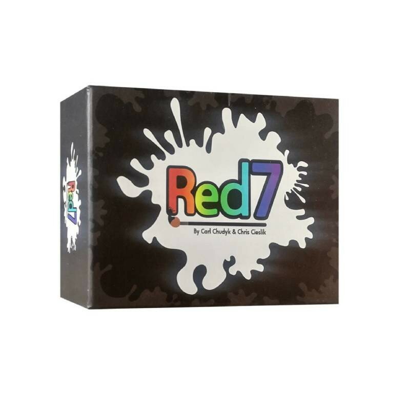 Red 7 карточная настольная игра с карточным материалом для ужинов и групповых развлечений