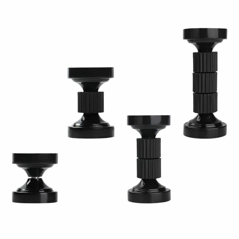 Упаковка из 4 штук, прикроватный фиксатор, самоклеящийся предмет защиты от встряхивания и столкновений-черный