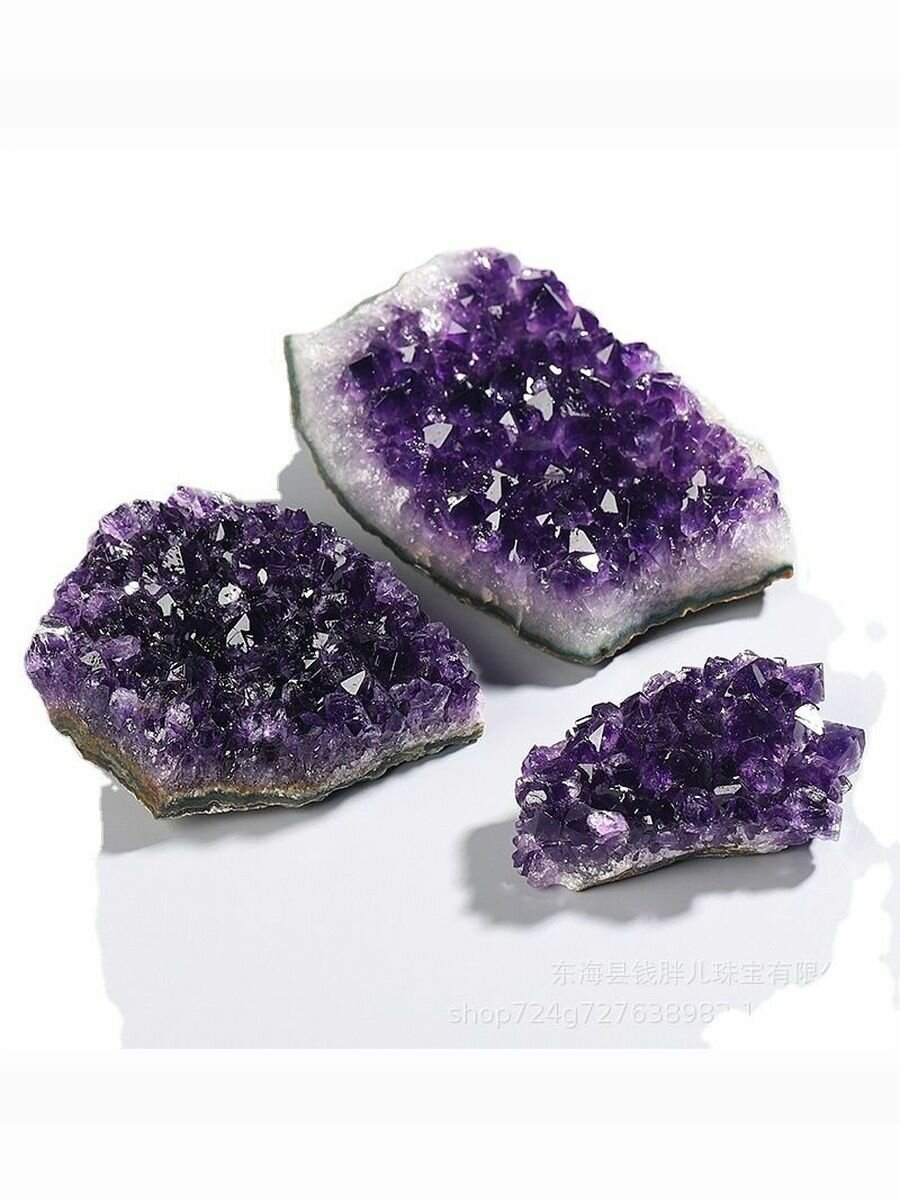 Аметист натуральный камень оберег друза