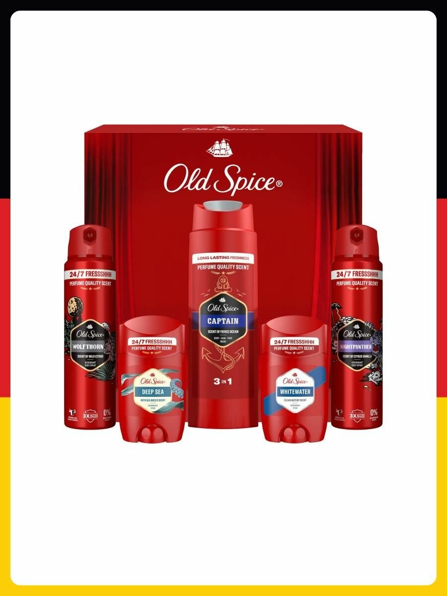 Набор уходовой косметики Old Spice Discovery Box Gift Set for Men