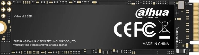 Накопитель SSD Dahua C910, 512Gb, M.2 2280, PCIe 3.0 x4, NVMe, R/W 2500/1500