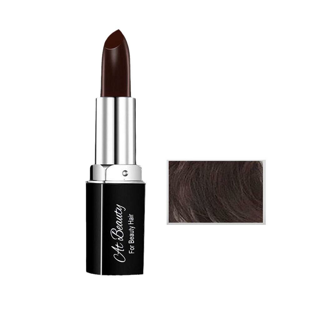 Карандаш для мгновенного окрашивания волос - безопасно скрывает седые волосы, легко носить с собой