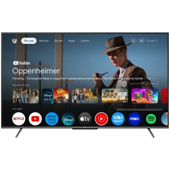 Телевизор Panasonic TH-65NX900R, 120Hz, Google TV, 4K Ultra HD, Quantum Dot, черный