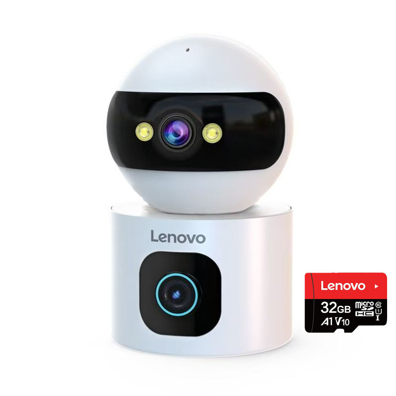Домашняя камера видеонаблюдения Lenovo Dual Eye Smart Camera 6 Мп HD, 360°, ultra clear dual lens, 4