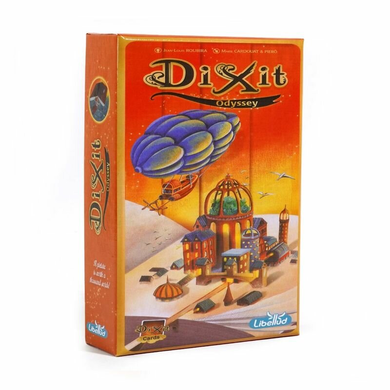 Расширенный пакет Dixit Odyssey (Диксит) (original English version). Игра на английском.(оранжевый)