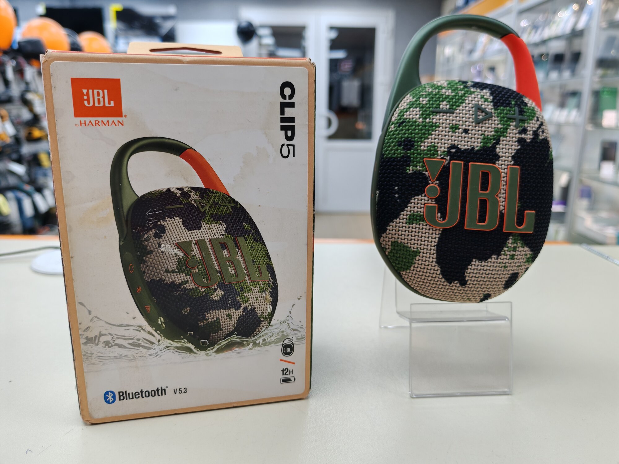 Беспроводная колонка JBL Clip 5 Б/У уценка