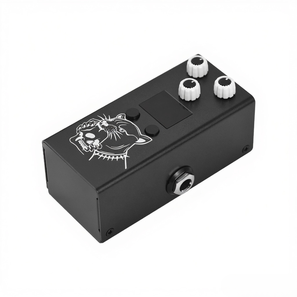 M-VAVE Guitar IR Box Effects Pedal с IR Cab Impulse Response Cabinets Speaker Simulator, XLR Output Port, DC 9V, 6.35mm Input/Output Interface, для электрогитары и баса, черный цвет, размер 4*3.5*9cm, вес 158g, 1 шт, материал железная оболочка, частота
