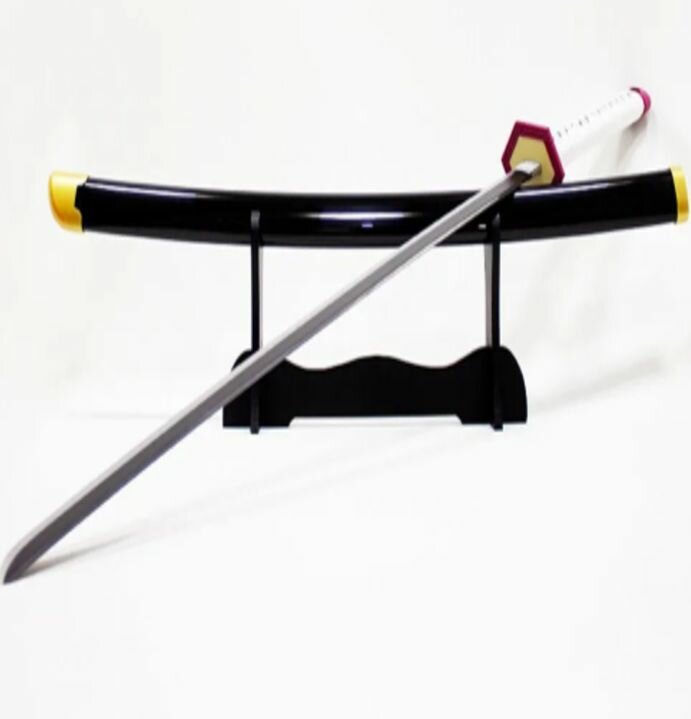 Сувенирная катана Гию Тамиока из аниме Demon Slayer (Белый)