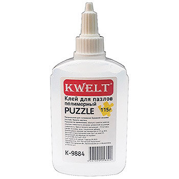 Клей полимерный " KWELT ", для склеивания пазлов и слаймов, 115г, 5 штук
