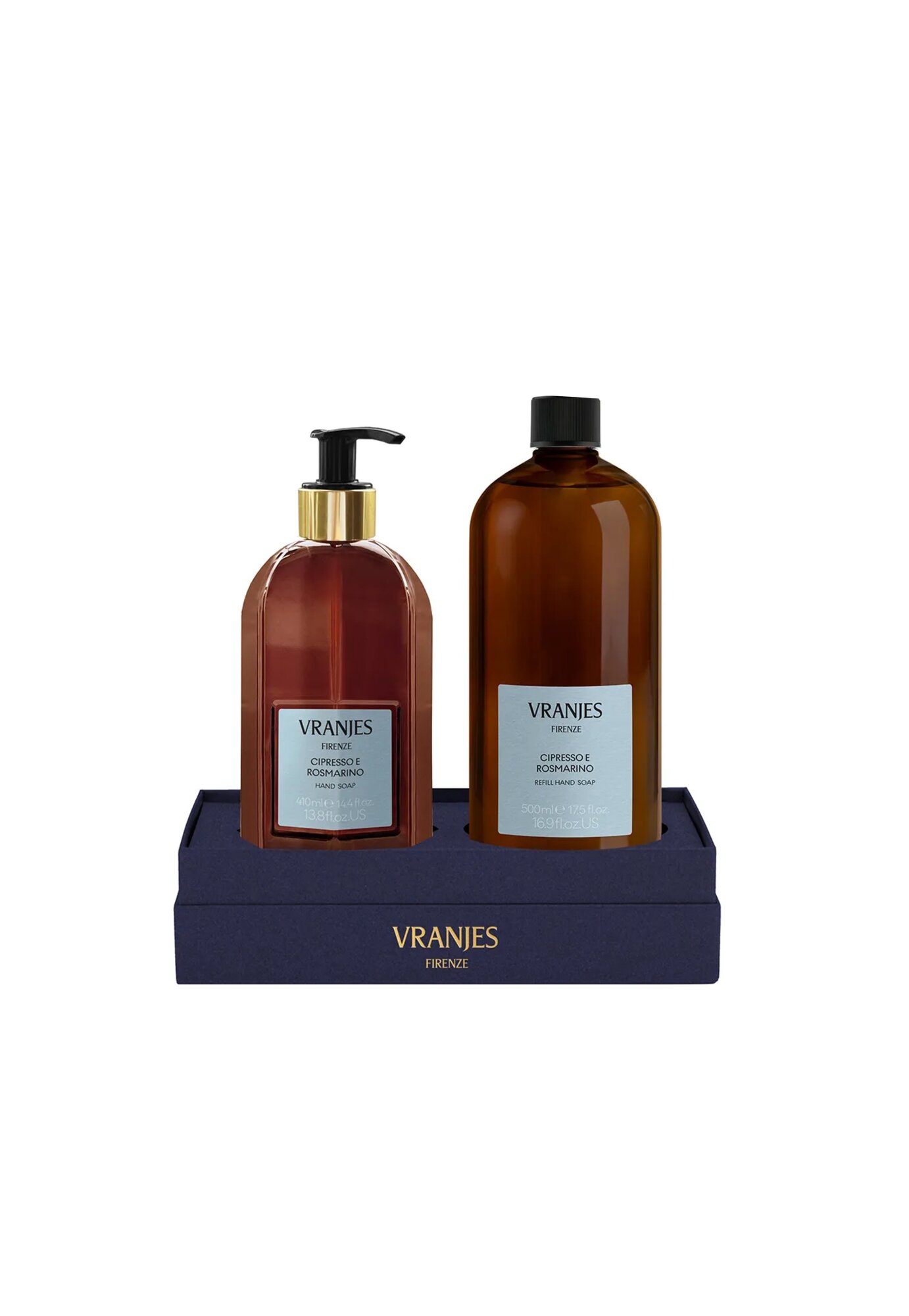 Набор Мыло для рук + наполнитель DR. VRANJES CIPRESSO E ROSMARINO 910 мл