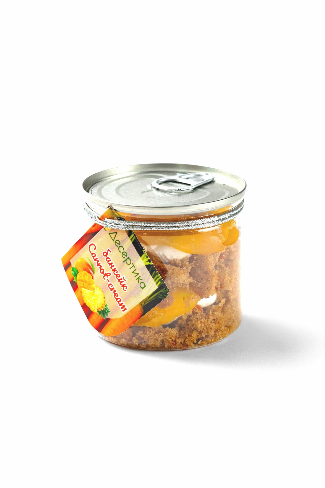 Банкейк Пирожное бисквитное "Carrot-cream" 120 гр. Десертика