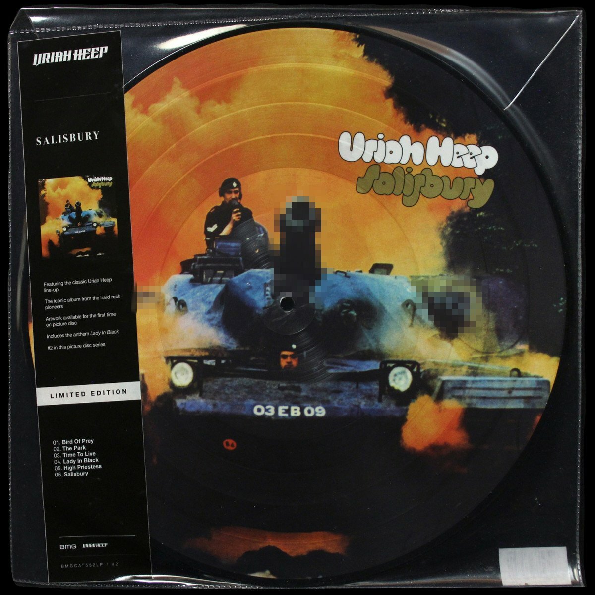 Виниловая пластинка BMG Uriah Heep – Salisbury (picture disc (пикчер диск))