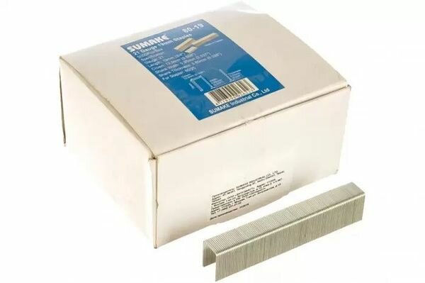 Скобы SUMAKE 80-19 для 80/25 5000шт. 19мм 12,9х0,65х0,95 (30428)
