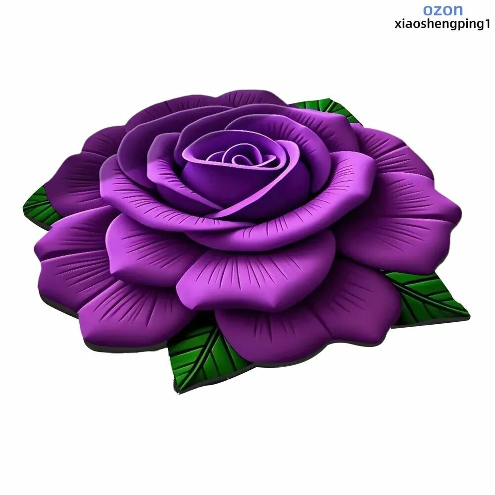 Ковер Розы 3D 60x60 см — фото 1