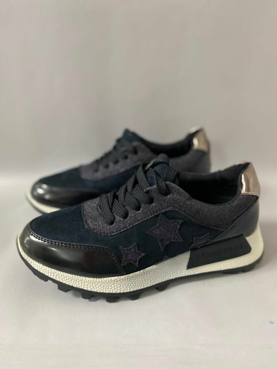 Полуботинки для девочек на тольстой подошве