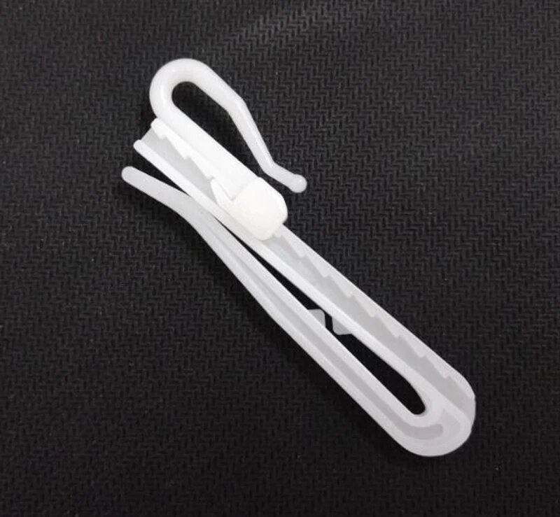 Leisguar Tuya Smart Electric Curtain Track Accessories hook 50pcs, A Track