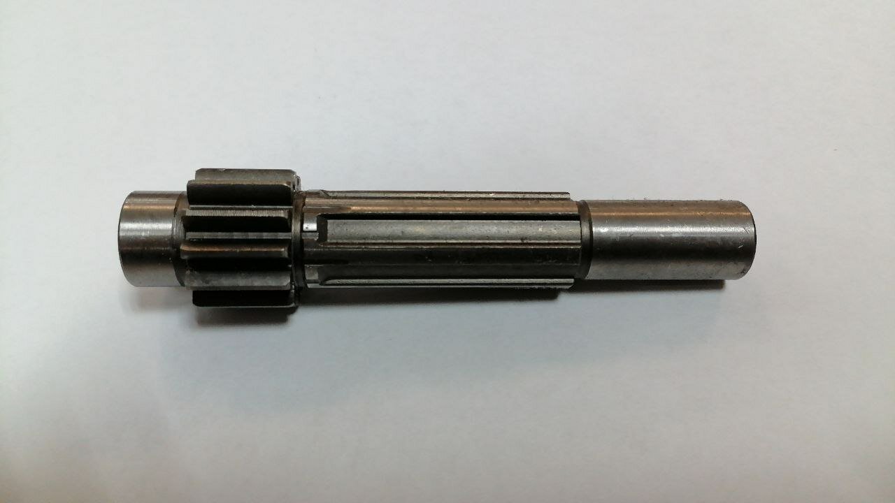 Вал шестерня мотоблока (модификация 1-2ой передачи) 110мм длина