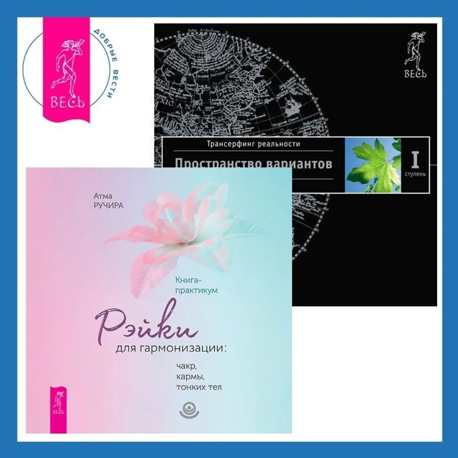 Рэйки для гармонизации: чакр, кармы, тонких тел. Трансерфинг реальности. Ступень I: Пространство вариантов [Аудиокнига]
