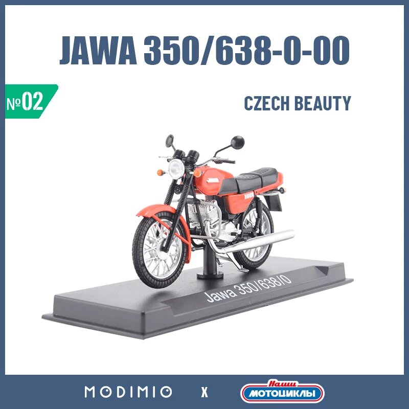 Пластиковый мотоцикл Jawa 350/638 MDM002