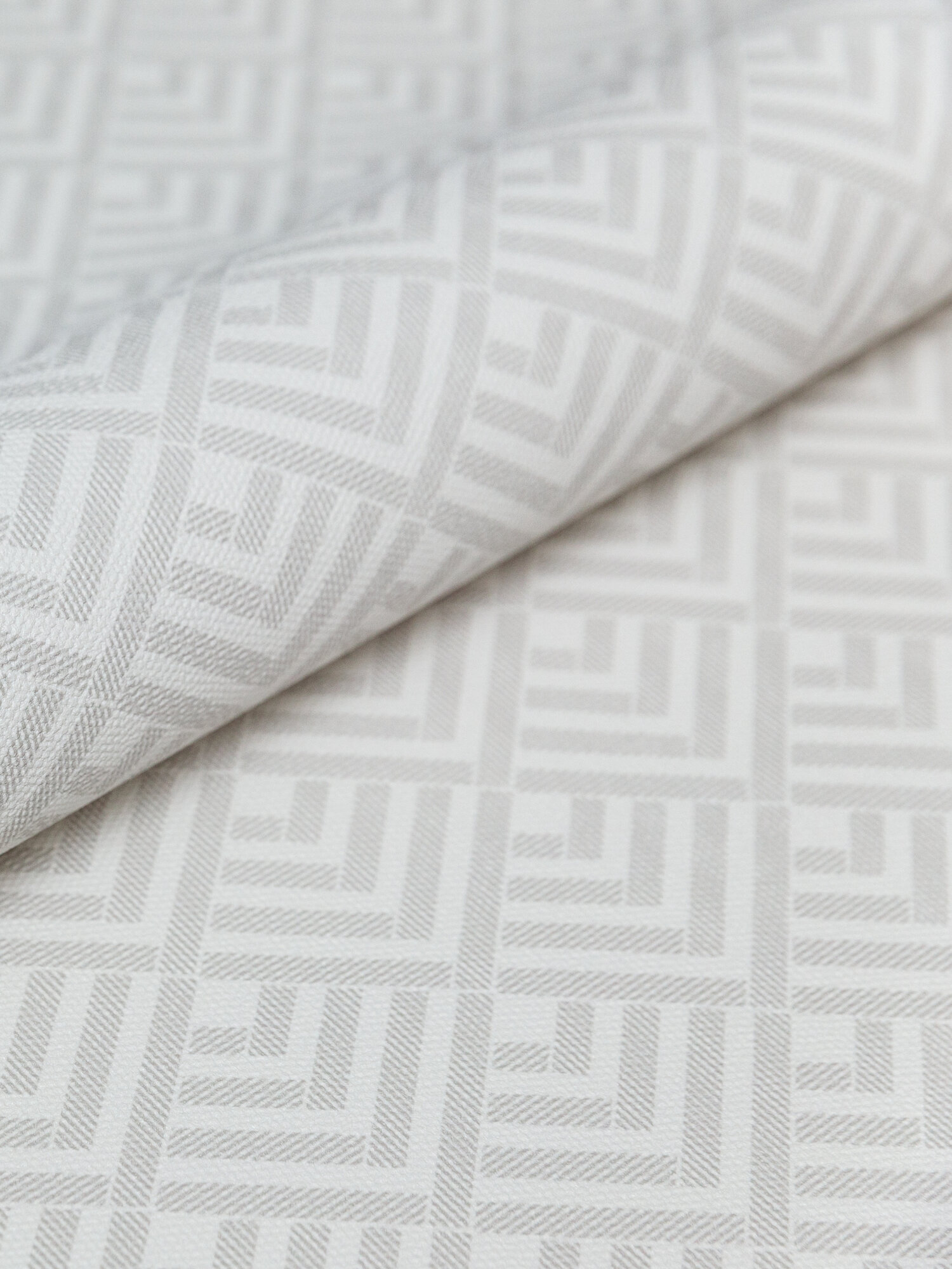 Обои виниловые на флизелине метровые 1.06 KERAMA MARAZZI, Уик-Энд, мотив, серый геометрия, KM7810