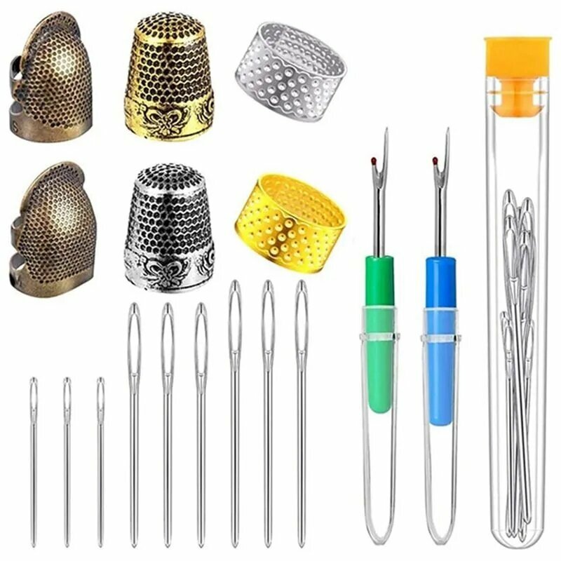 Защитные напальчники для шитья, резаки для ниток, швейное ремесло