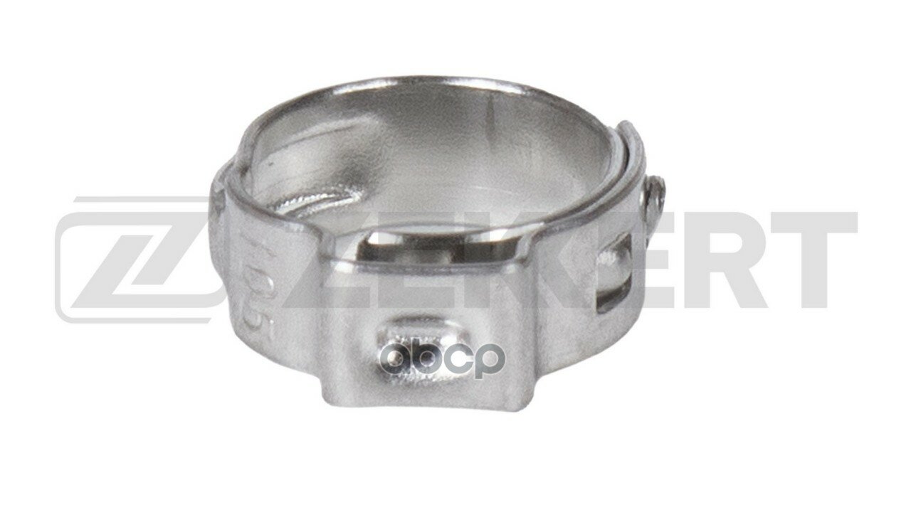 Хомут ушковый 8 8-10 5 мм (нерж. сталь) Zekkert арт. be-5043