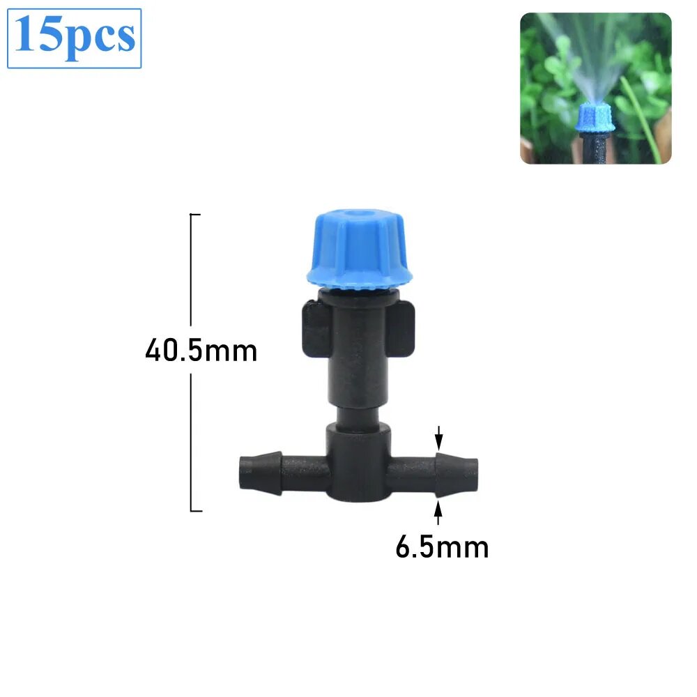 Микро-сопло для капельного орошения XGYN, регулируемое, оранжевое, латунное M