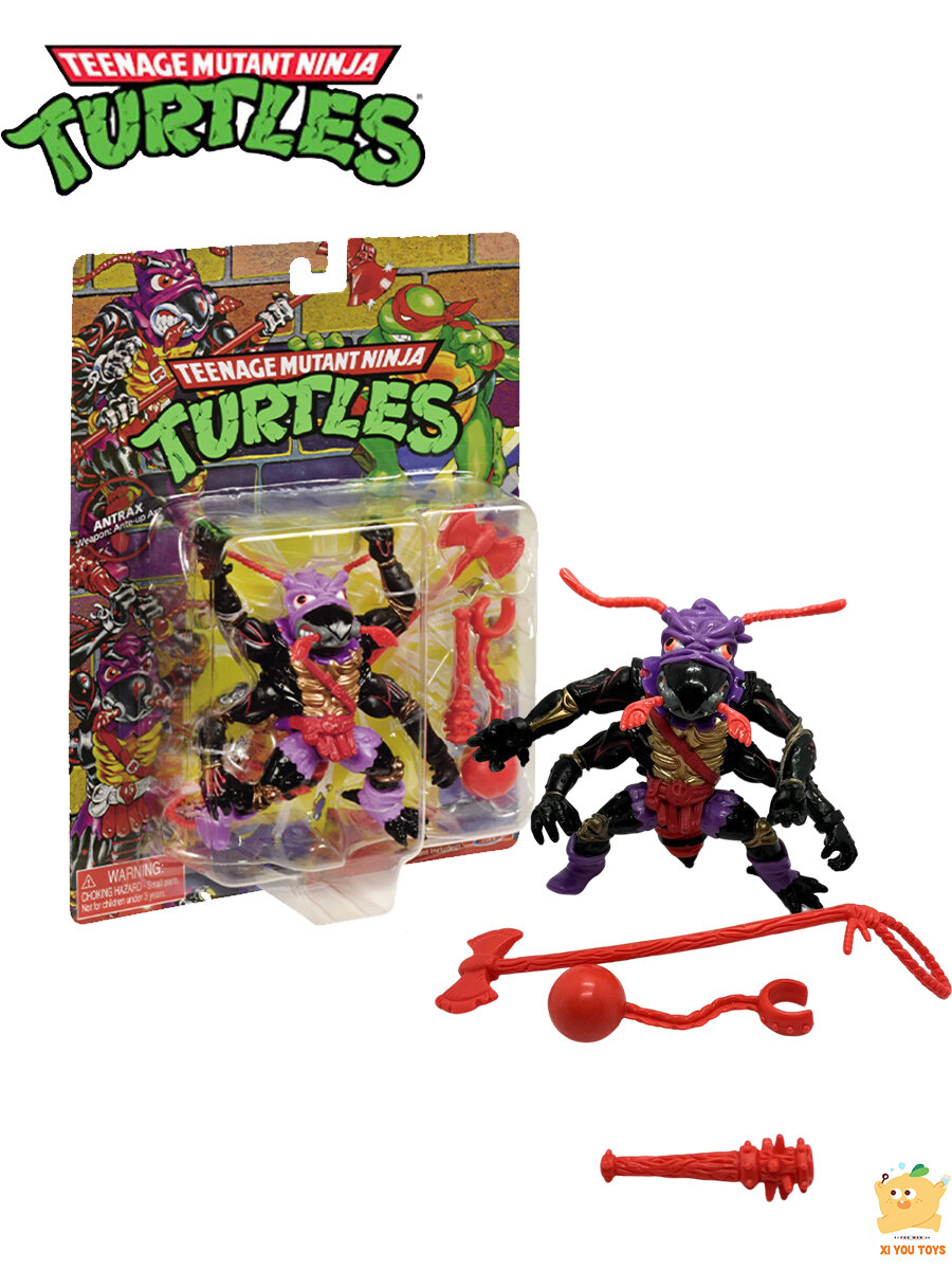 Playmates Teenage Mutant Ninja Turtles Classic Series Antrax / Куклы-марионетки На Шарнирах "Черепашки-ниндзя: Антракс"- Идеальный Новогодний Подарок!